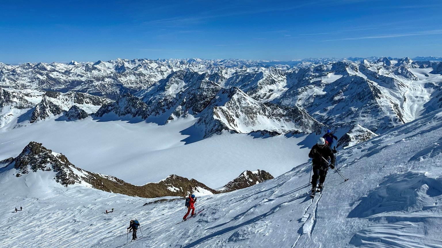 Das Wochenende, das perfekt passte Wildspitze Ostgrat (Jubiläumsgrat ...